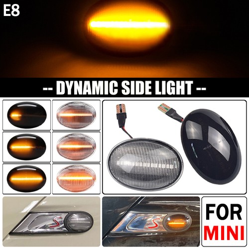 Dynamic LED Turn Signal Side Marker Light For Mini Clubman/Clubvan R55 ...