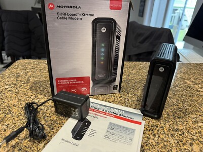 Motorola SURFboard eXtreme Cable Modem SB6121 Docsis 3.0 Broadband ...