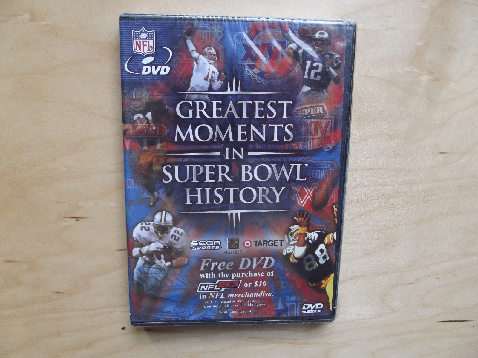 Greatest Moments in Super Bowl History DVD With Case & Art Buy 2 Get 1 ...