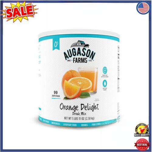 Orange Delight Drink Mix 5 Lbs 11 Oz 99 Servings Food Storage Survival ...