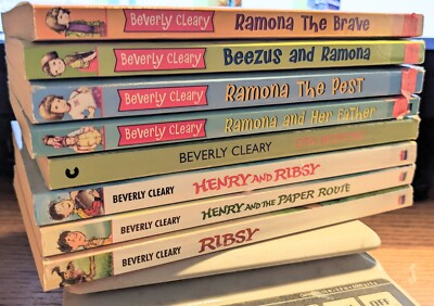 Beverly Cleary Books Lot of 9 YA Paperback Ramona Beezus Ribsy Henry | eBay
