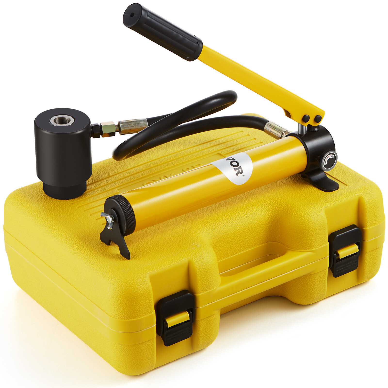 VEVOR 10 Ton Hydraulic Knockout Punch Driver Kit Hole Tool 1/2"-2" with ...