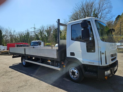 2015 Iveco 7.5 Ton euro 6 21ft dropside / low mileage/ UK delivery ...