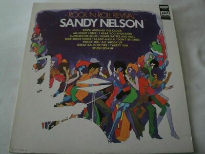 Sandy Nelson: Rock n' Roll Revival VINYL LP ALBUM 1968 IMPERIAL RECORDS ...