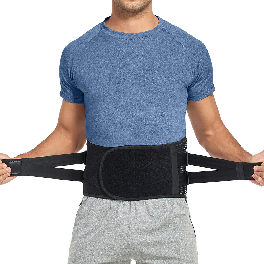 Lower Back Brace Orthopedic Lumbar Support Waist Support Belt for Pain ...