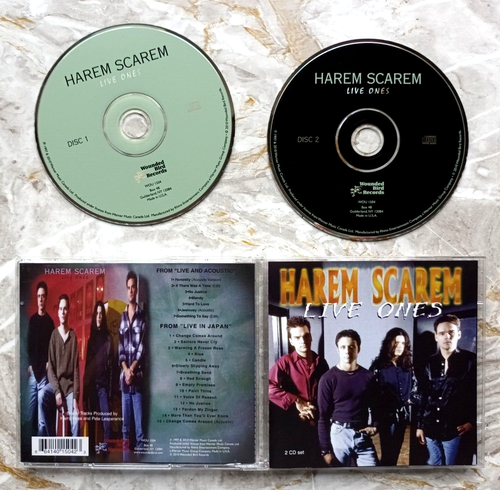 HAREM SCAREM - Live Ones / Acoustic Live & Live in Japan - CD ( U.S.A ...