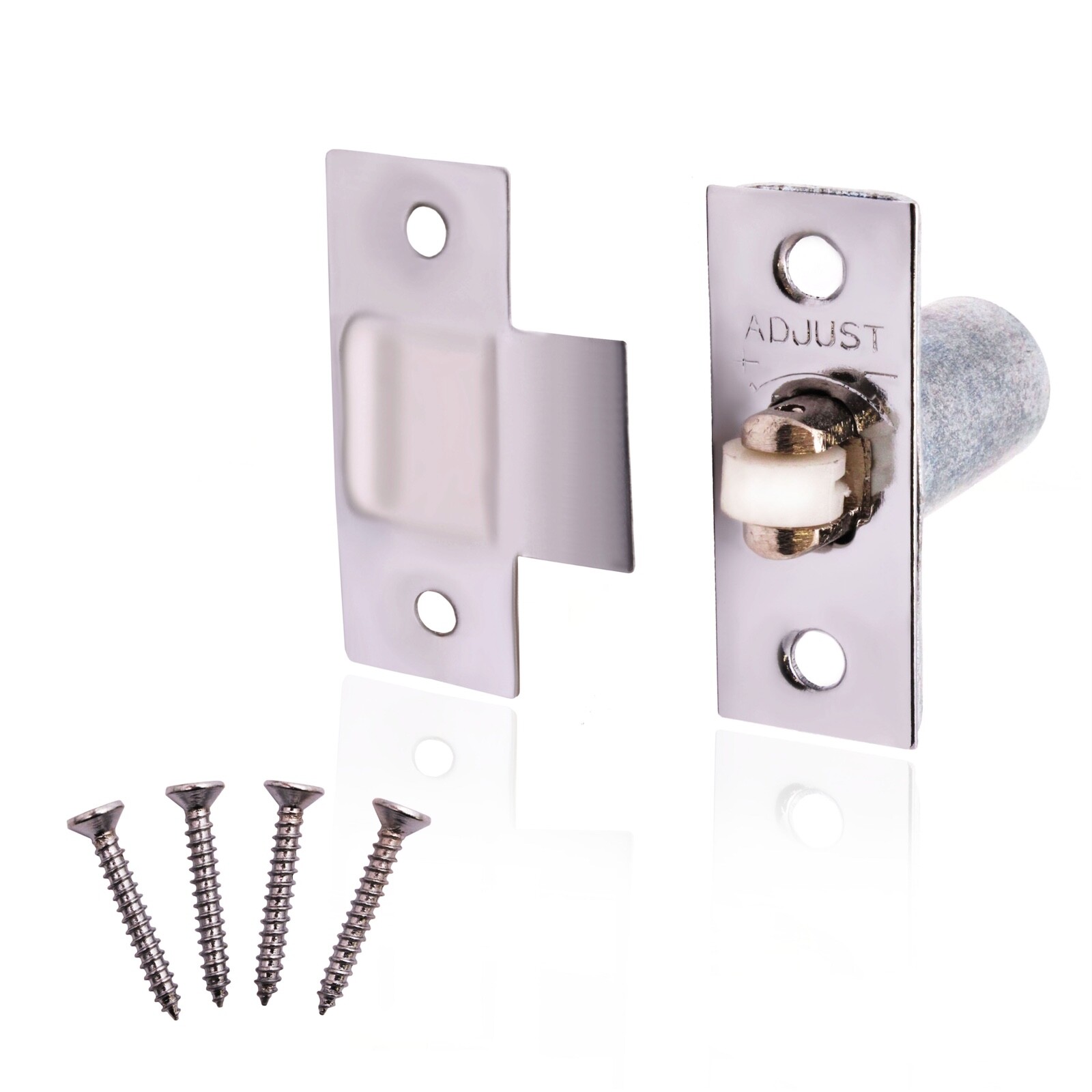Adjustable Roller Catch Ball Door Mortice Latch Spring Loaded Ball ...