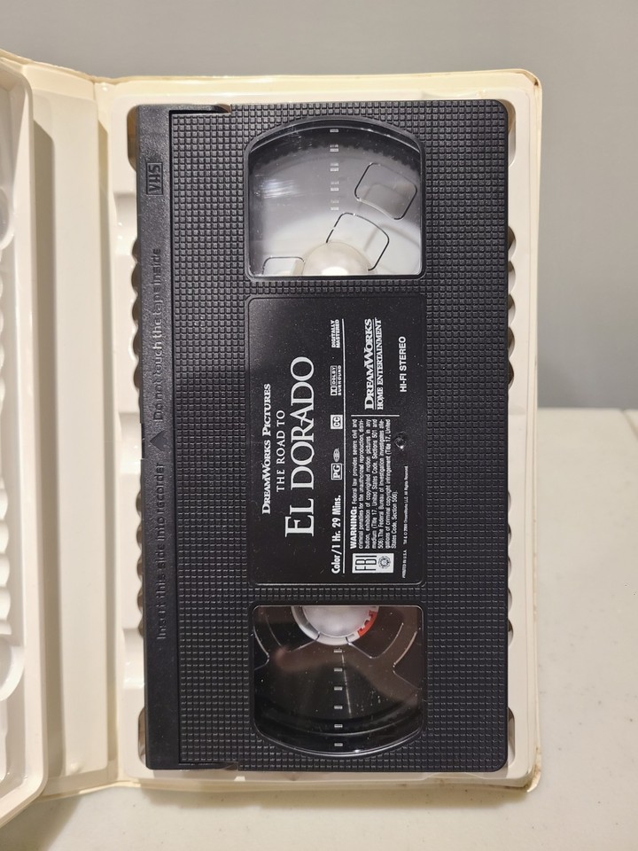 The Road to El Dorado VHS - Clam Shell NTSC | eBay