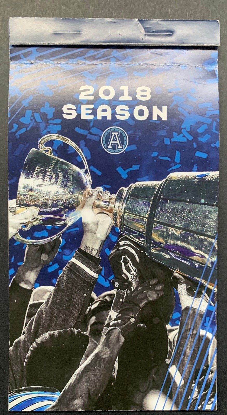 2018 Toronto Argonauts Season Ticket Book CFL Ricky Ray Proof Tickets ...