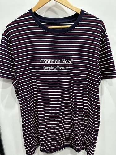 Common Need Men’s Stripe Short Sleeve T-shirt Size M | eBay Australia