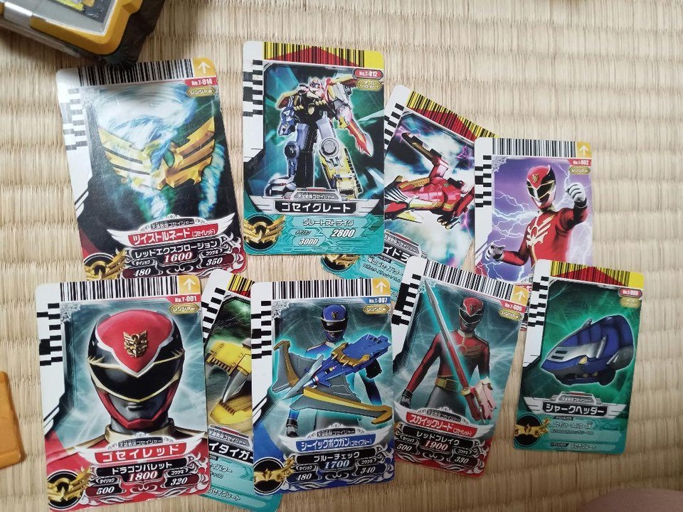 Power Rangers Super Sentai DX Morpher 8p Bundle Bulk Set Phone BANDAI Japan | eBay
