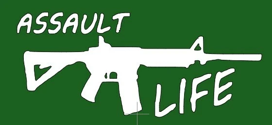 Assault Life Sticker Decal