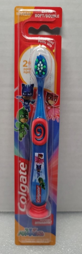 Colgate Kids Extra Soft - PJ Masks Toothbrush Bundle. 2 Battery Power ...