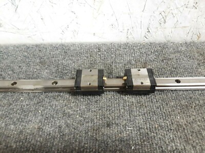(2) THK SSR15 Linear Bearing Guide Blocks w/ Rail 41-3/4" S3 | eBay