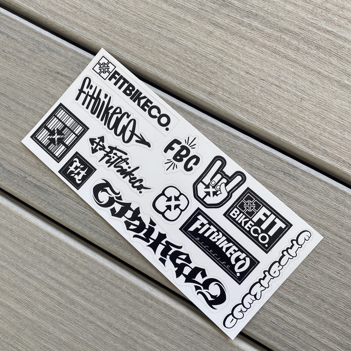 Fit Bike Co Sticker