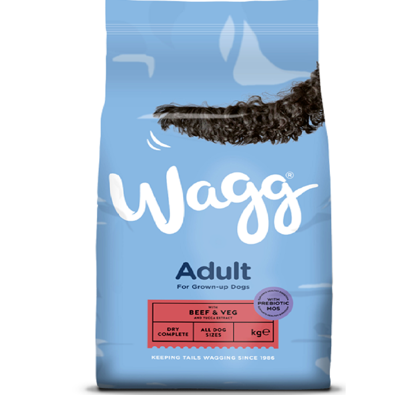 WAGG COMPLETE - (1kg to 12kg) - Adult Dry Dog Food Kibble bp Chicken ...