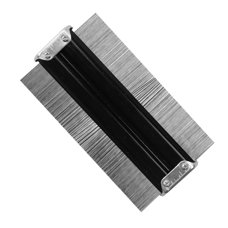 6 inch Metal Needle Radian Measuring Ruler Tool Contour Rulers Profile ...