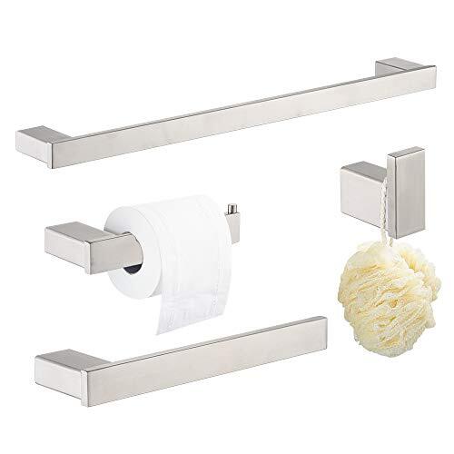 D68 4piece Sets Ss304 Bathroom Hardware Accessory Set With 24" Towel ...
