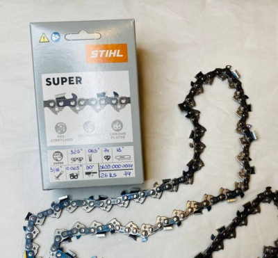 STIHL 26RS 74dl .063" Gauge .325" Pitch 18" Bar Chainsaw Chain ...