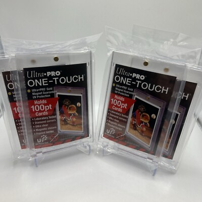 Ultra Pro One-Touch Thick Card 100pt Point Magnetic Card Holder - LOT ...