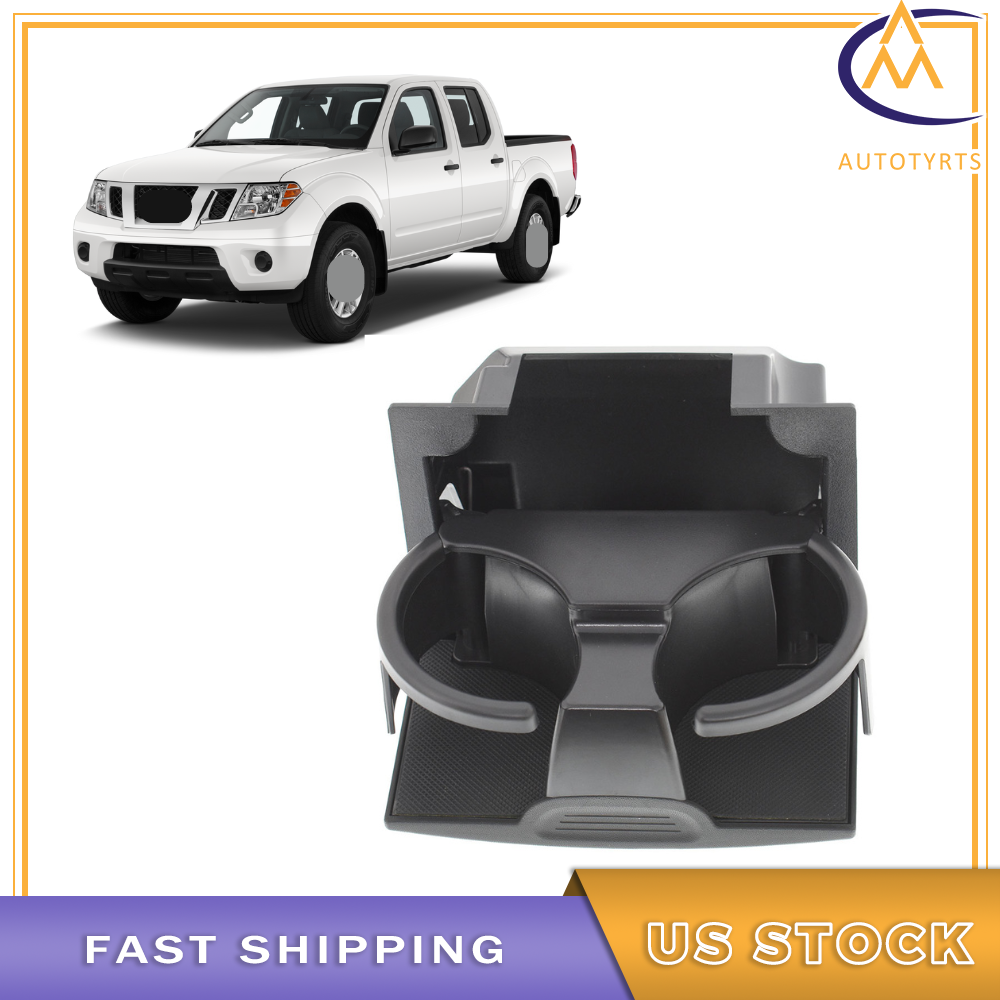For 16-19 Frontier Xterra Pathfinder Rear Center Console Dual Cup ...