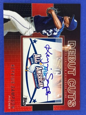 2010 Topps Pro Debut Keyvius Sampson Autograph /106 AZL Padres | eBay