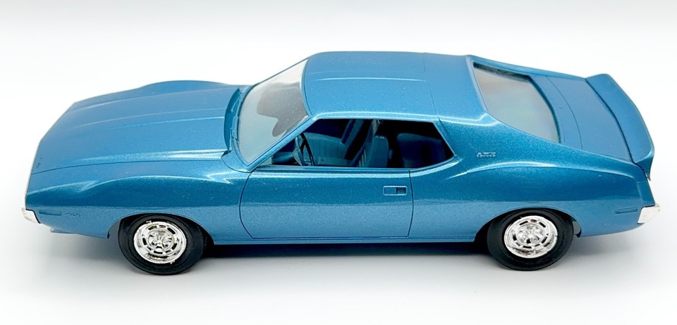 VINTAGE 1971 JO-HAN AMC JAVELIN AMX MIDNIGHT BLUE DEALER PROMO MODEL ...
