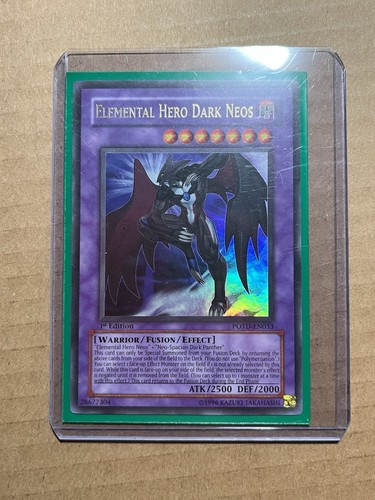 Yugioh Elemental Hero Dark Neos POTD-EN033 Ultra Rare 1st Edition NM ...