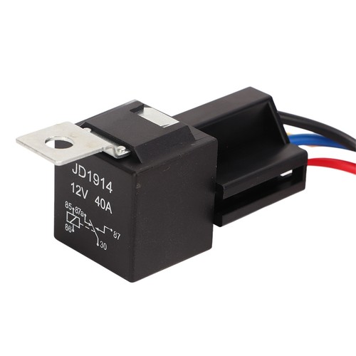 5PCS 12V 40A Automotive Relay With Wire Harness 5 Pin JD1914 For Car ...