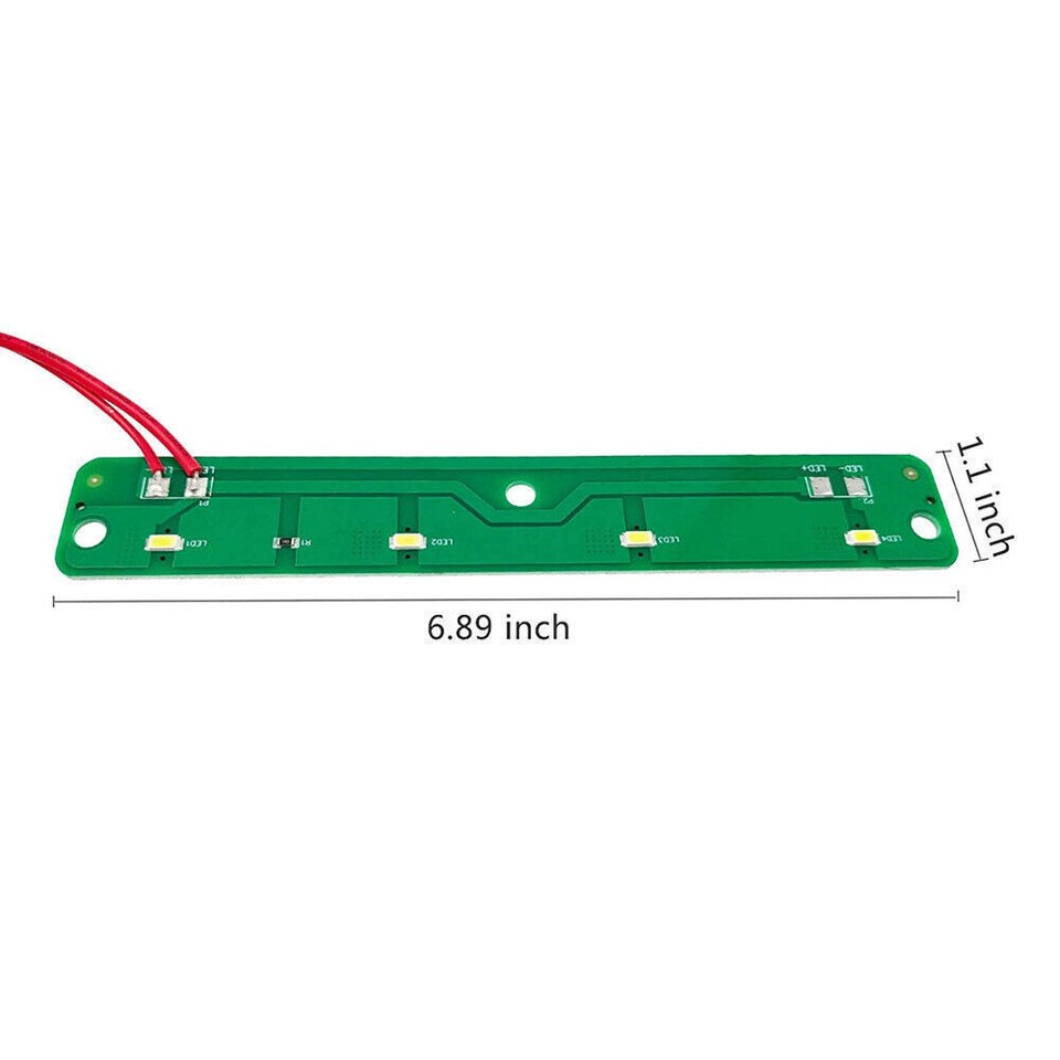 Fits For WHIRLPOOL REFRIGERATOR LIGHT ASSEMBLY W11043011 W10866538 LED ...