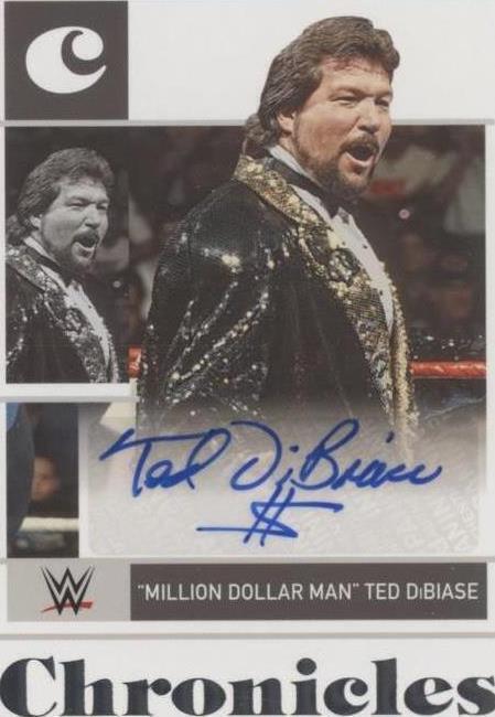 2022 Panini Chronicles Wwe - Chronicles Signatures Ted DiBiase #Cs-Mdm ...