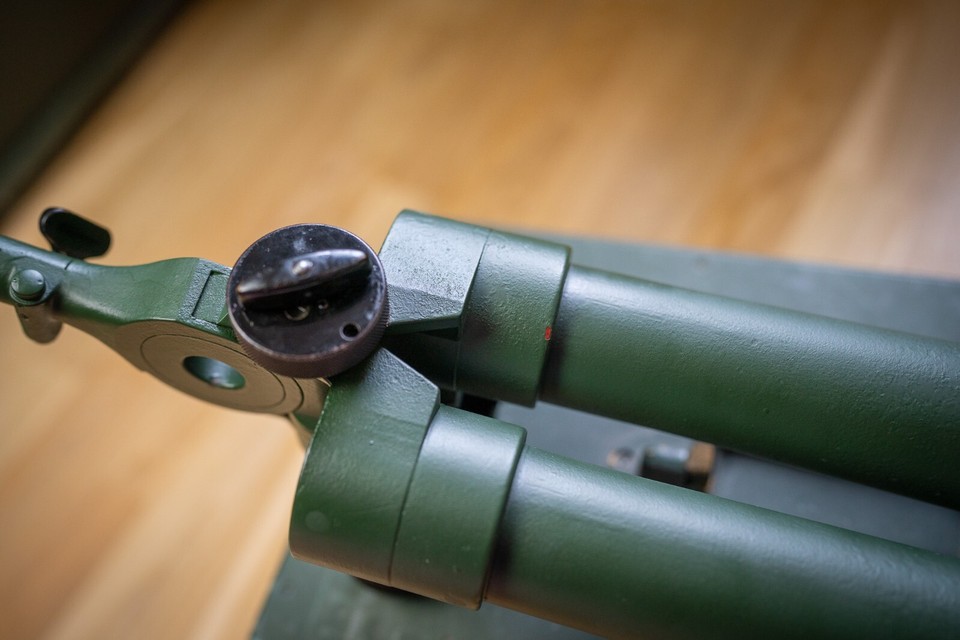 German Carl Zeiss Jena SF14Z scissor scope (Scherenfernrohr 14 Zwilling ...