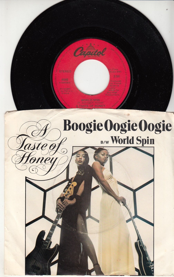 A TASTE OF HONEY - BOOGIE OOGIE OOGIE - ORIGINAL CAPITOL RECORDS 45 WPS ...