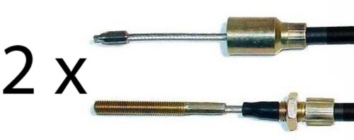 2x Bremsseil, Glocke Ø22 mm, HL1630 mm, Knott, Nieper, BPW, Schlegl ...