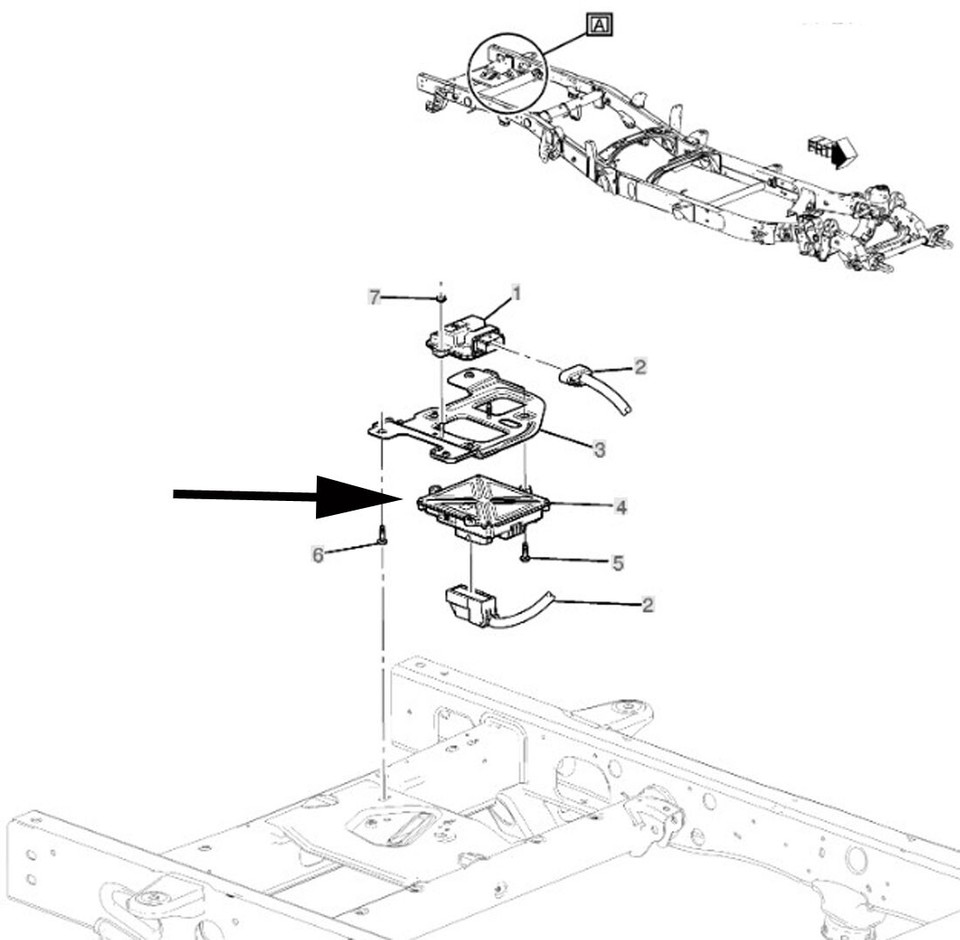 OEM New Chassis Control Module 2014-2015 Camaro Silverado Sierra 1500 ...