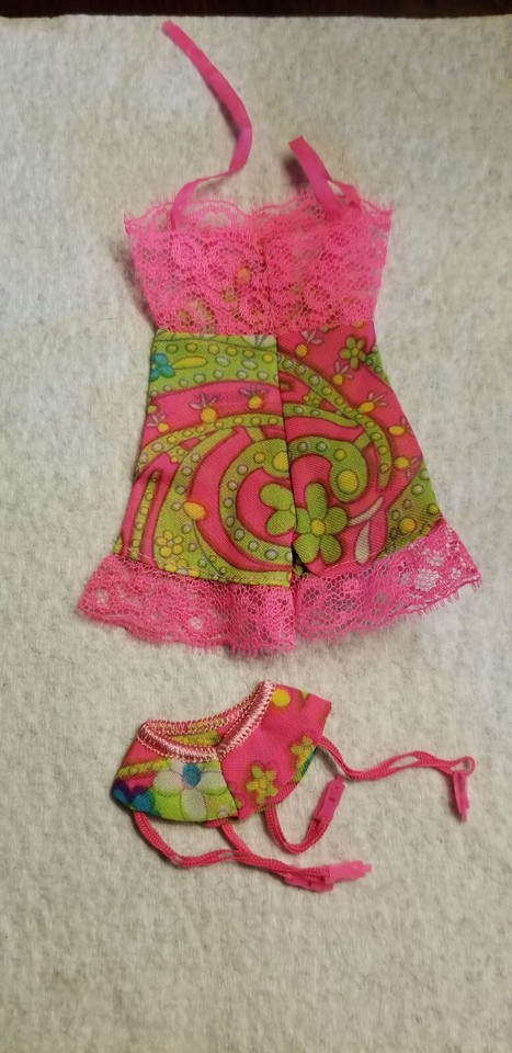 VINTAGE BARBIE #1821 UNDER LINERS UNDERLINERS TEDDY SLIP & GARTER | eBay
