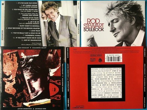 ROD STEWART: (3 x CD Albums)-Soulbook(2009)+Vagabond Heart(1991 ...