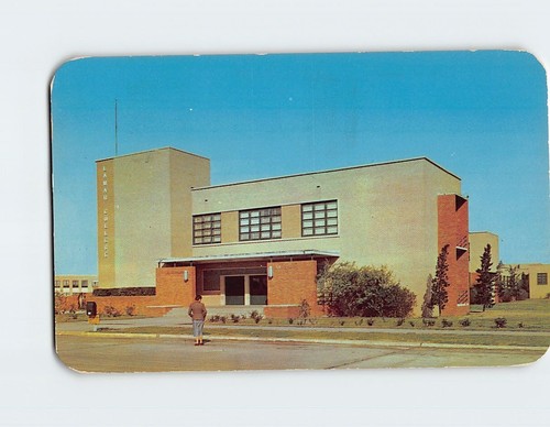 Postcard Administration Building Lamar College South Beaumont Texas USA ...