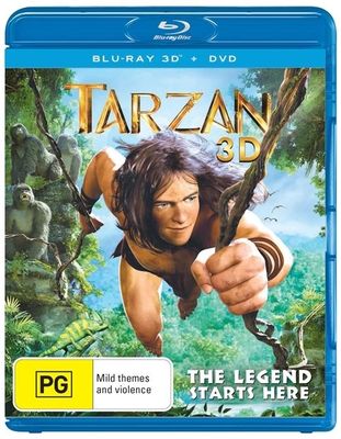 Tarzan (Blu-ray, 2014, 2-Disc Set) Region A,B,C - NEW+SEALED ...
