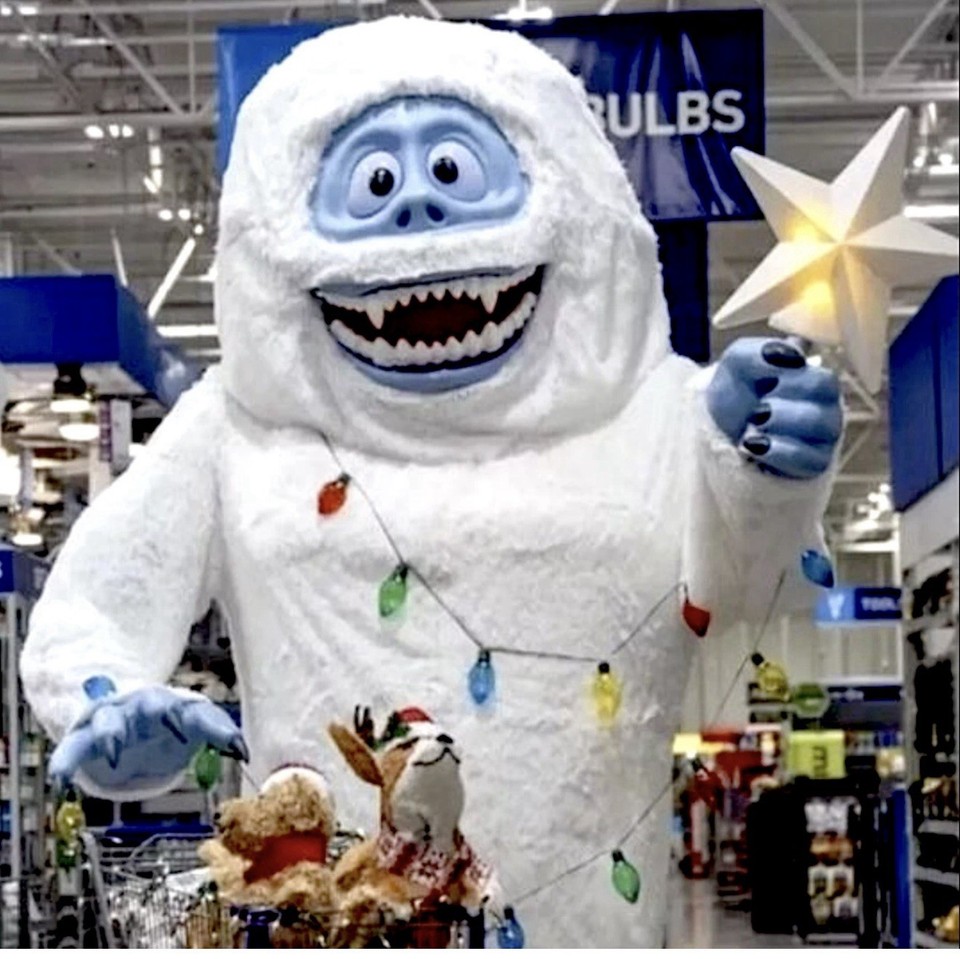 Rudolph The Red-Nosed Reindeer 9.75' Laughing LED Bumble Animatronic ...