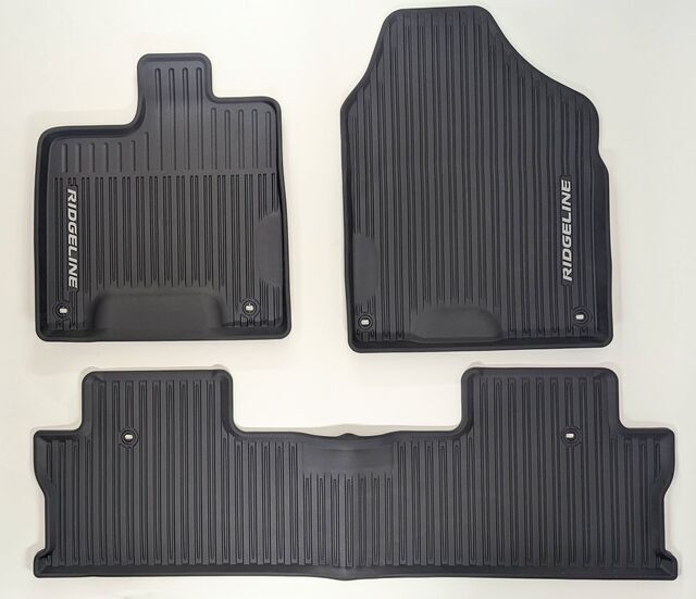 Genuine Honda Ridgeline Floor Mats All-Season (High Wall) (08P17-T6Z ...