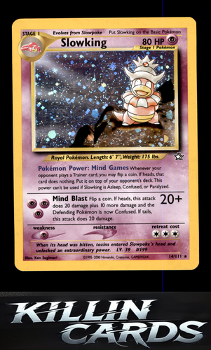 Slowking 014/111 Holo Rare Neo Genesis Pokemon Card LP | eBay