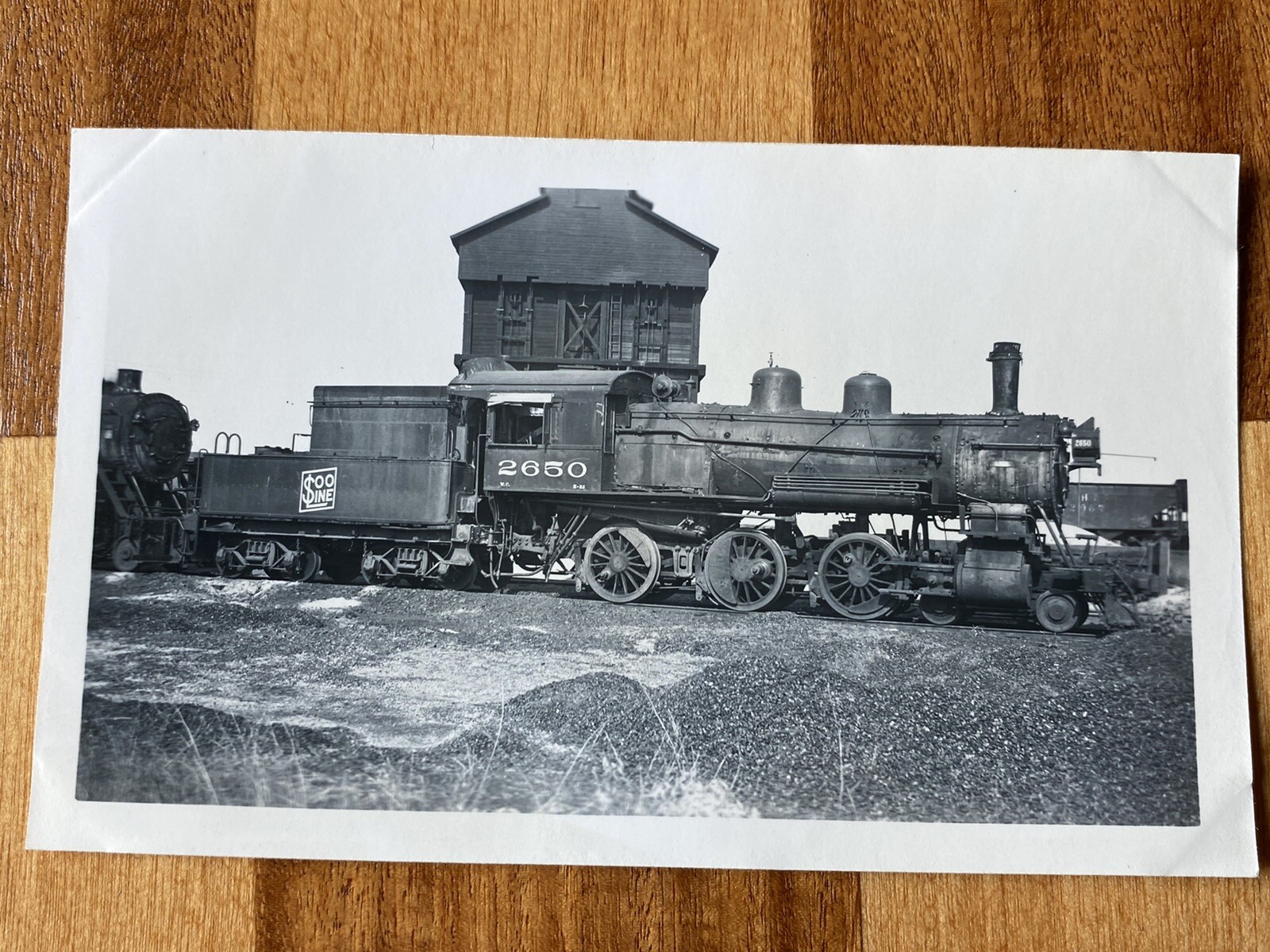 Soo Line Railroad Steam Engine Locomotive 2650 Vintage Photo | eBay