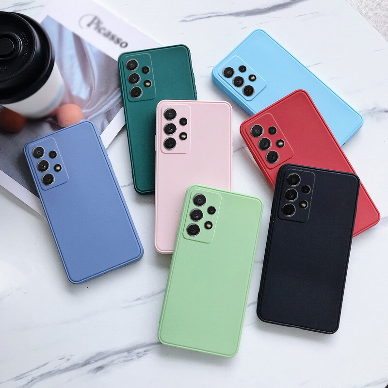 Matte Slim Soft Case Cover For Samsung S26 S20 FE S22 S24 A53 S21 S23 ...