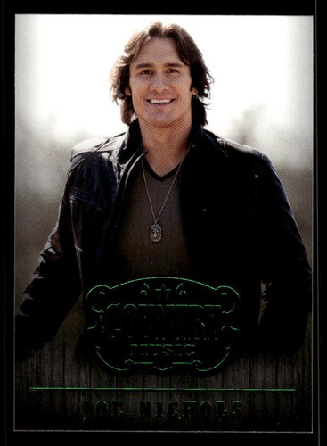 2014 Panini Country Music # 35 Joe Nichols Green | eBay