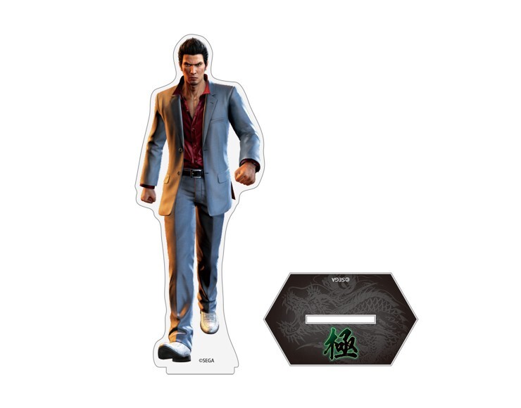 Ryu ga Gotoku 6 Kazuma Kiryu Acrylic Stand about 15cm 5.9in Yakuza SEGA ...