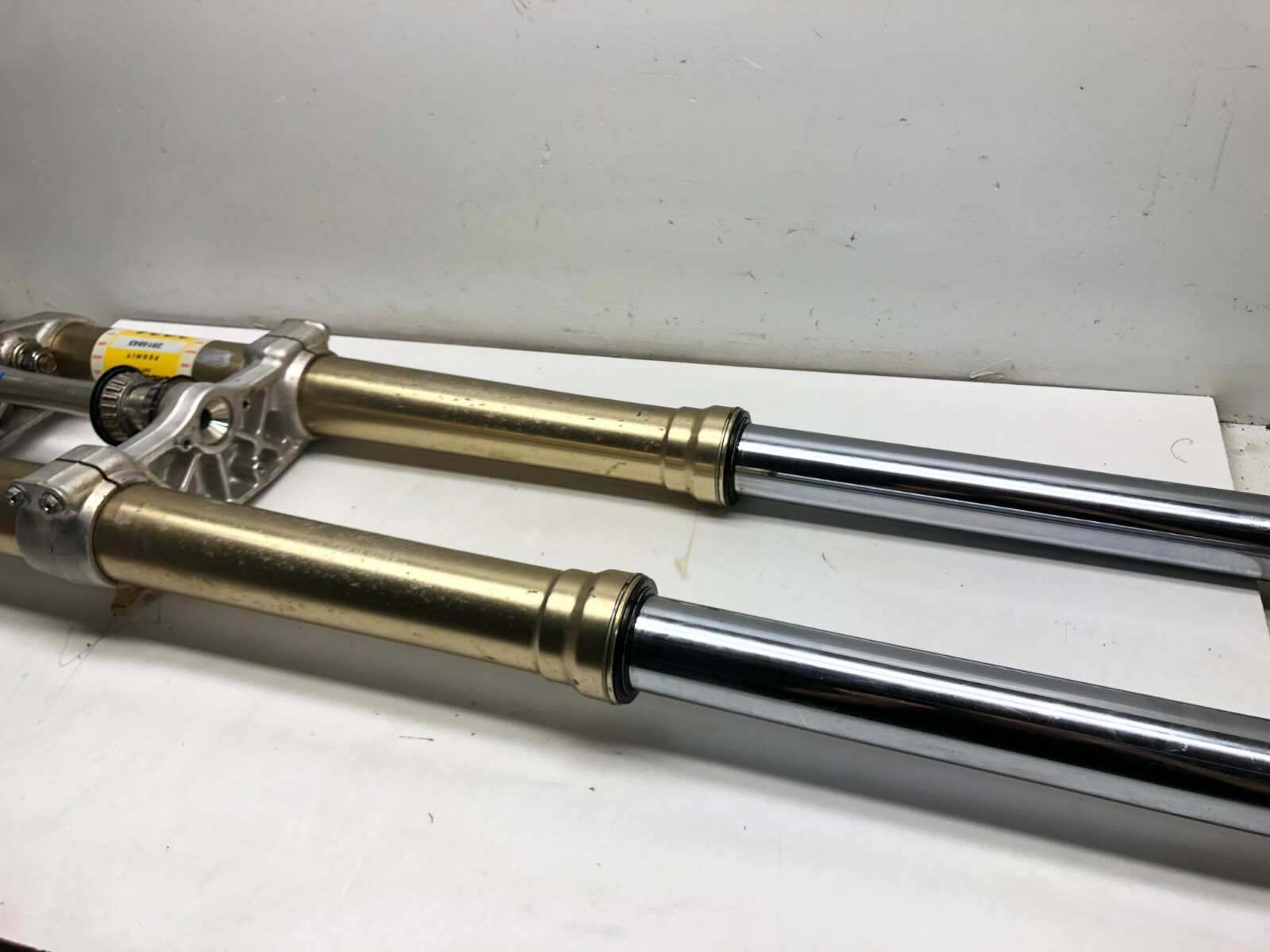 04#3 2004 Honda CRF250R CRF 250R Front Forks Fork Clamp Triple Tree ...