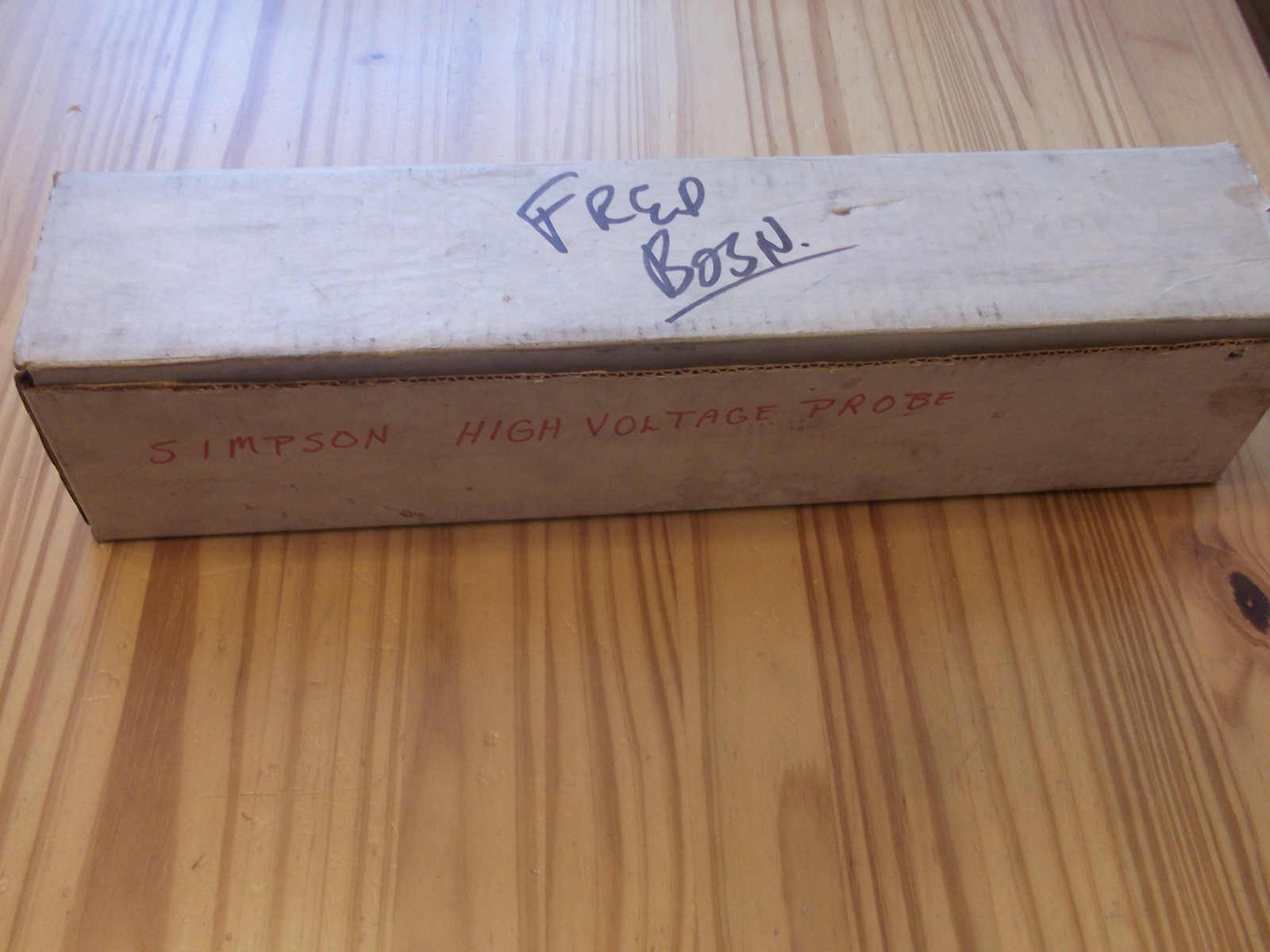 Simpson Electric Company High Voltage Test Probe 10kv DC Max Model ...