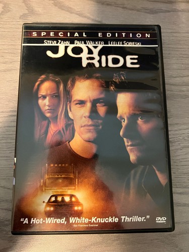 Joy Ride (DVD, 2002, Special Edition) Paul Walker, Steve Zahn, Leelee ...