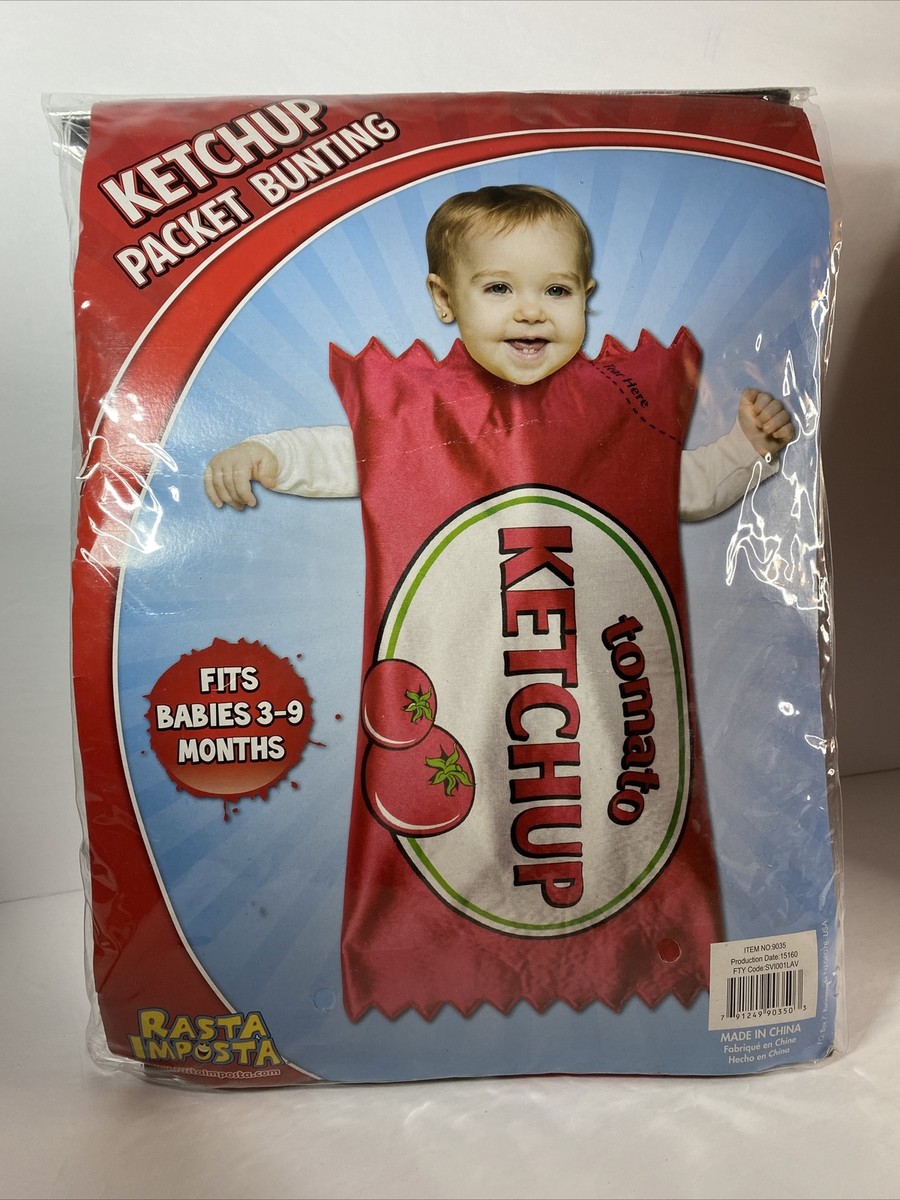 Ketchup Packet Costume